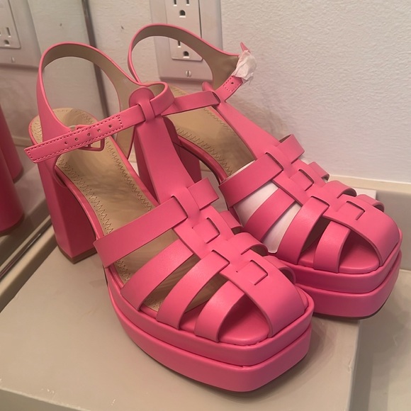 Nordstrom | Shoes | Bp Pink Punch Heels | Poshmark